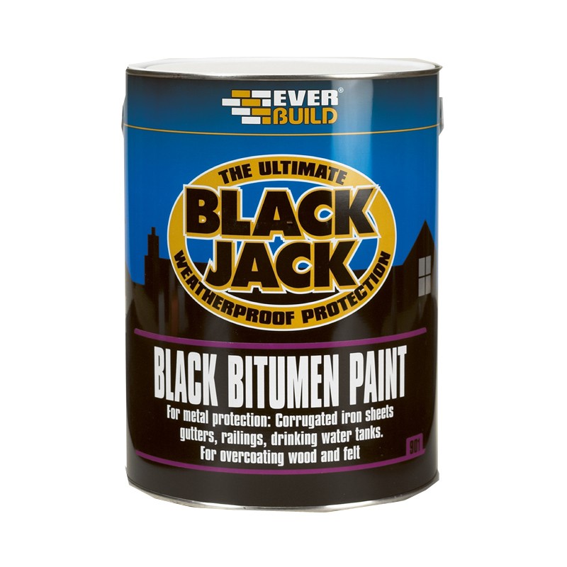 Everbuild 901 Black Bitumen Paint - Direct Sealants